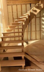 Open Riser Stairs Design Details