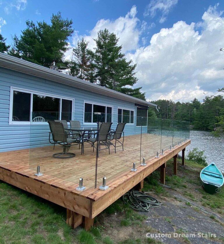 Wood Mono Stringer Stairs: Design & Cost