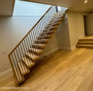 Closed Riser Stairs Design